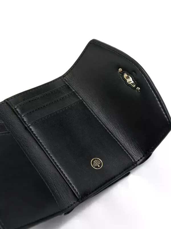 Mulberry Darley Quilted-folded Multi-card Wallet - Black
