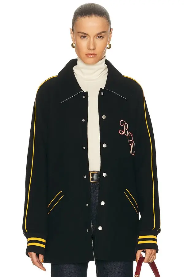 BODE Monogram Snap Reversible Jacket
