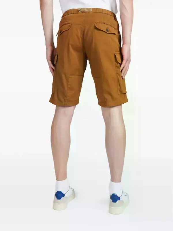WHITE SAND Belted Cargo Shorts