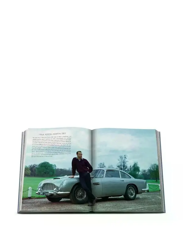 Assouline James Bond Cars Book - Grey