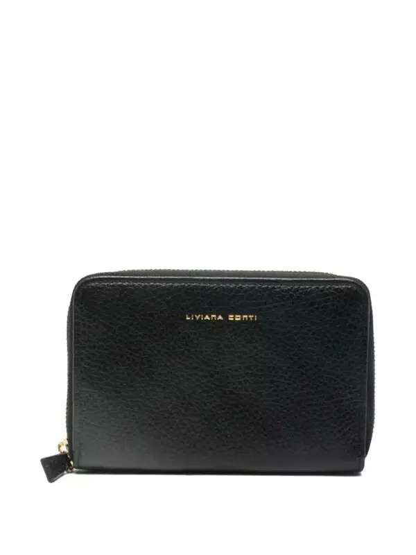 Liviana Conti Zip Wallet - Black