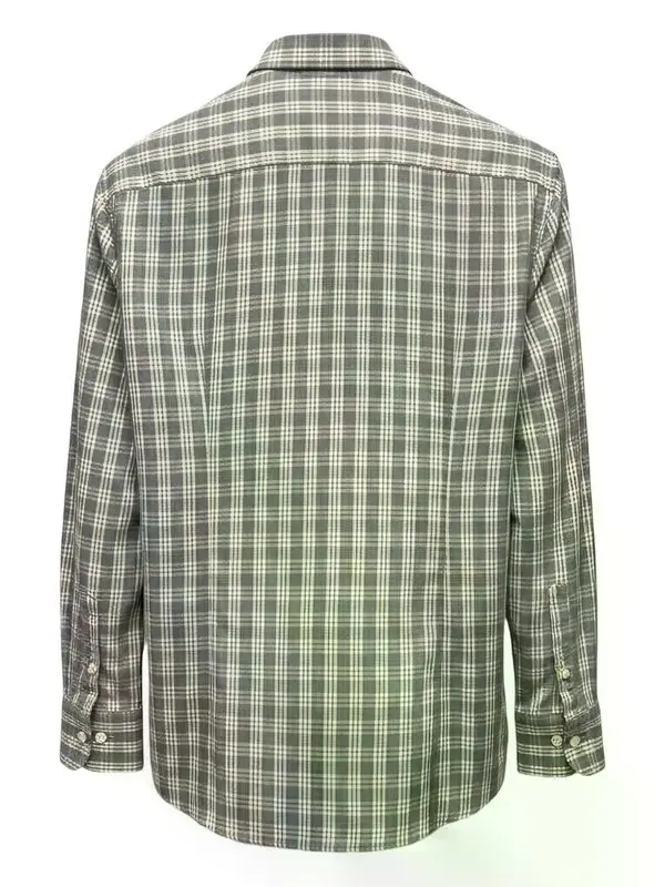 BASTONCINO Plaid Shirt - Grey