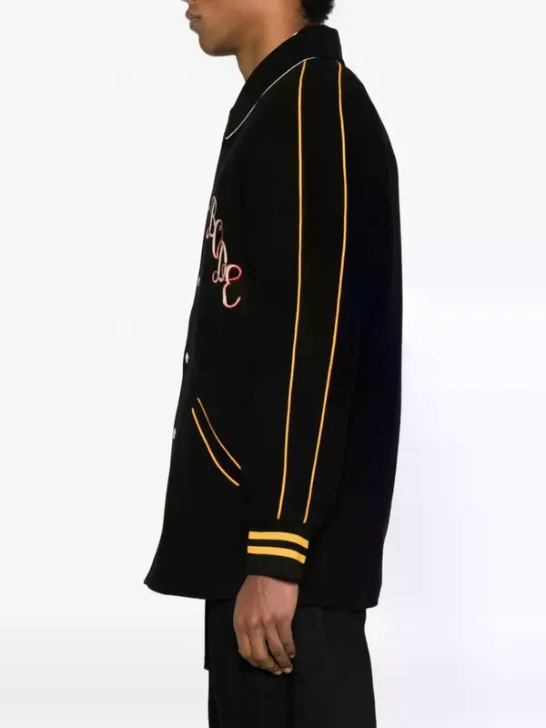 BODE Embroidered-stripe Jacket