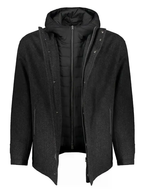 Herno High-collar Jacket With Removable Panel