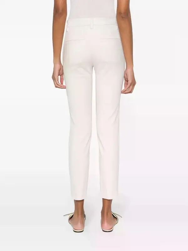 Brunello Cucinelli Slim-fit Cropped Cotton Trousers