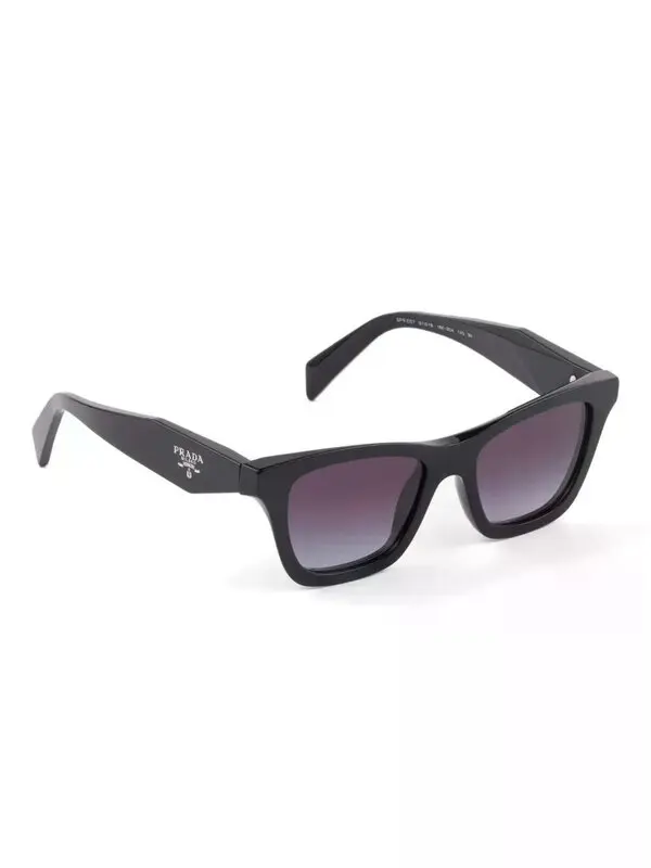Prada Square-frame Sunglasses - Black