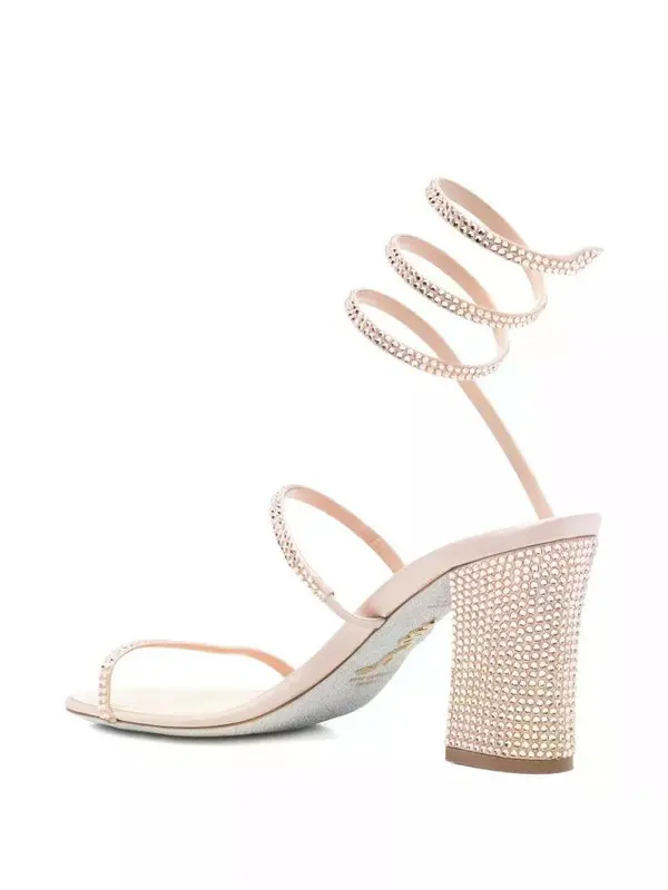 Rene Caovilla 80mm Cleo Embellished Sandals