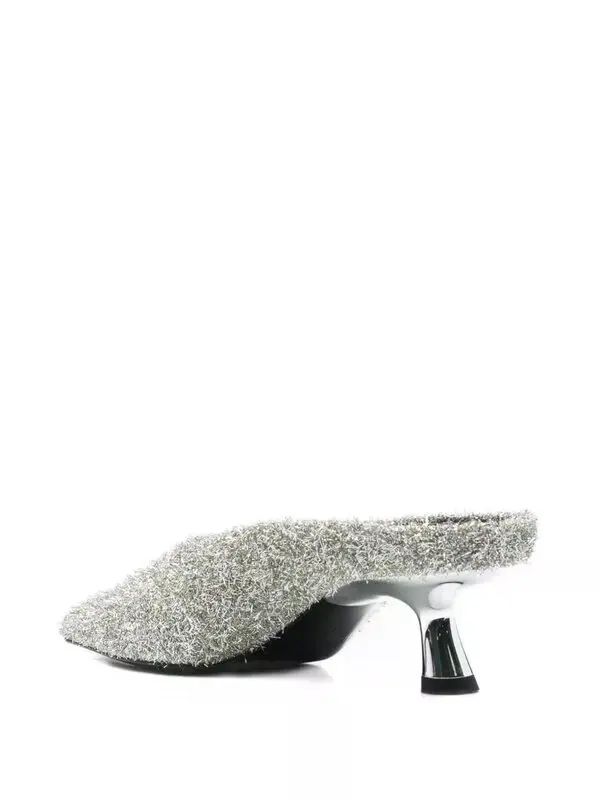 SIMONMILLER 55mm Pointed-toe Heeled Mules