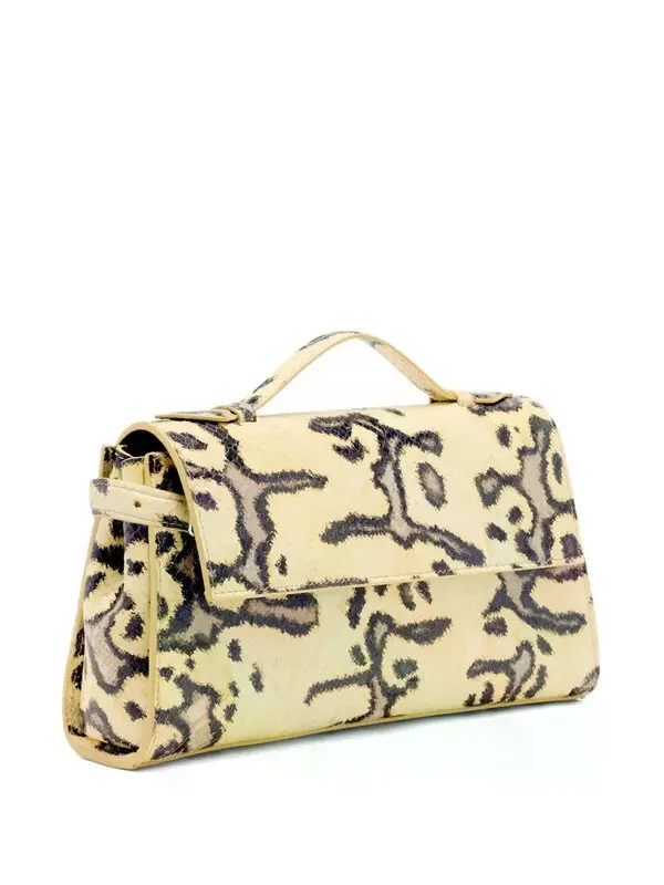 Proenza Schouler Tate Python-print Clutch