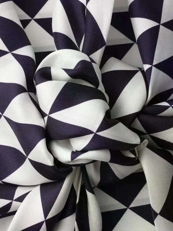 Prada Printed Silk Halterneck Top