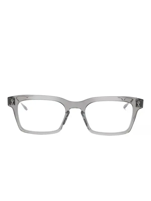 AKONI Square Frame Eyeglasses - Grey