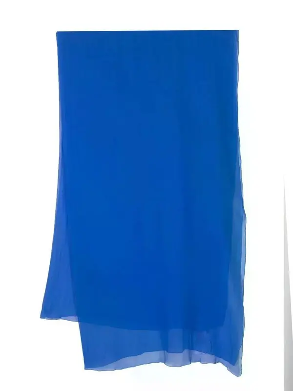 Alberta Ferretti Lightweight Long Silk Scarf