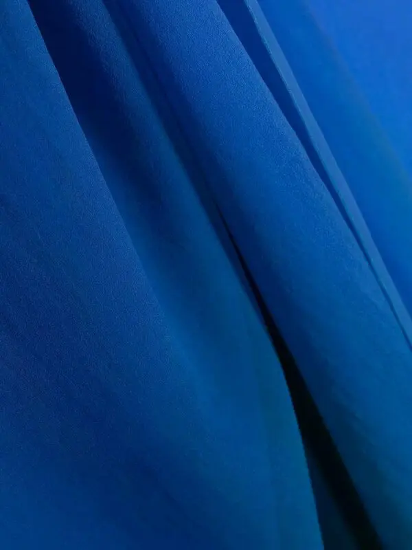 Alberta Ferretti Lightweight Long Silk Scarf