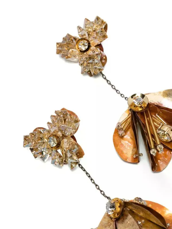 Biyan Crystal-embellished Dangle Earrings