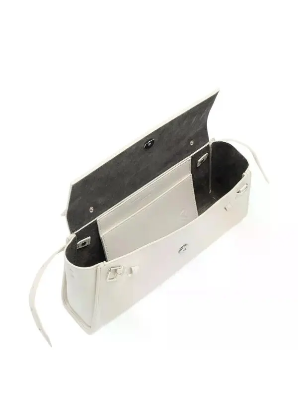 Proenza Schouler Tate Leather Clutch - Neutrals