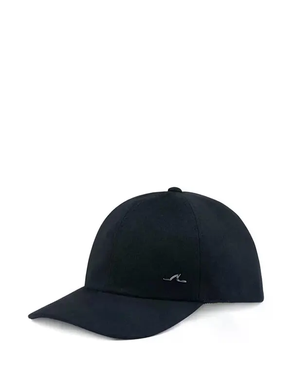 Paul & Shark Cashmere Baseball Cap - Black