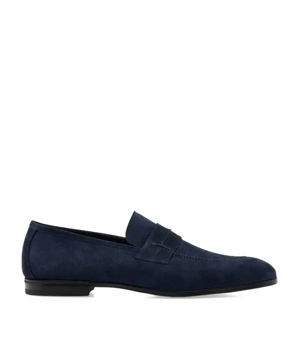 TOM FORD Suede Loafers - Blue