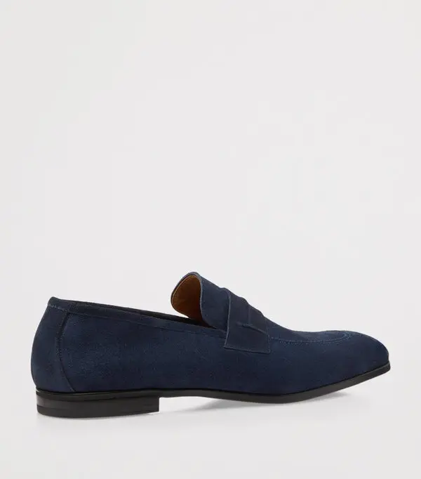 TOM FORD Suede Loafers - Blue