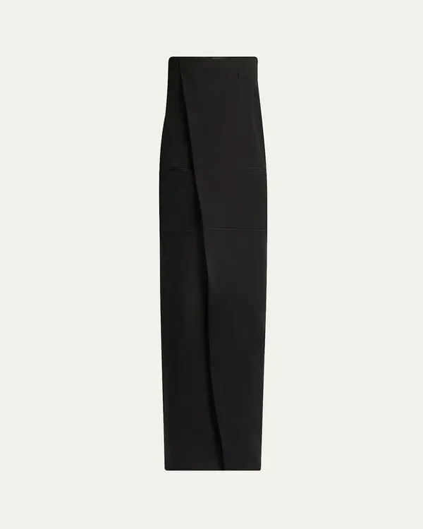 TOM FORD Strapless Column Evening Gown