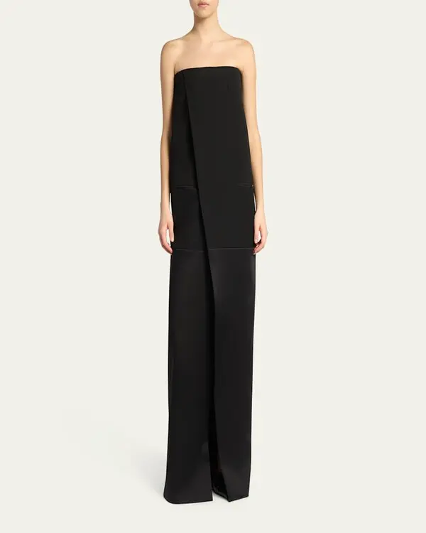 TOM FORD Strapless Column Evening Gown