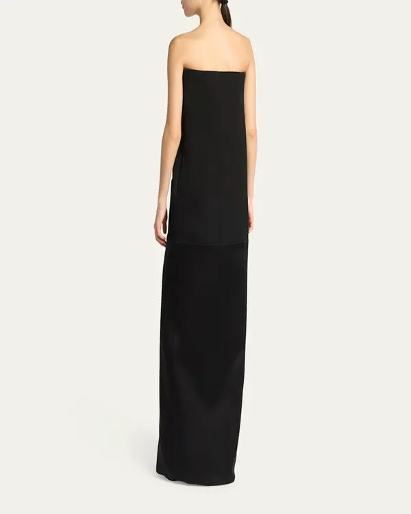 TOM FORD Strapless Column Evening Gown
