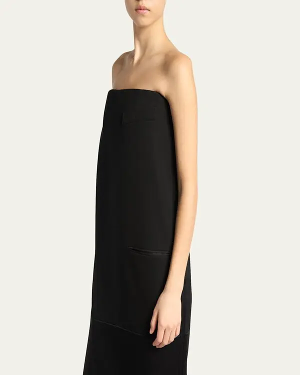 TOM FORD Strapless Column Evening Gown