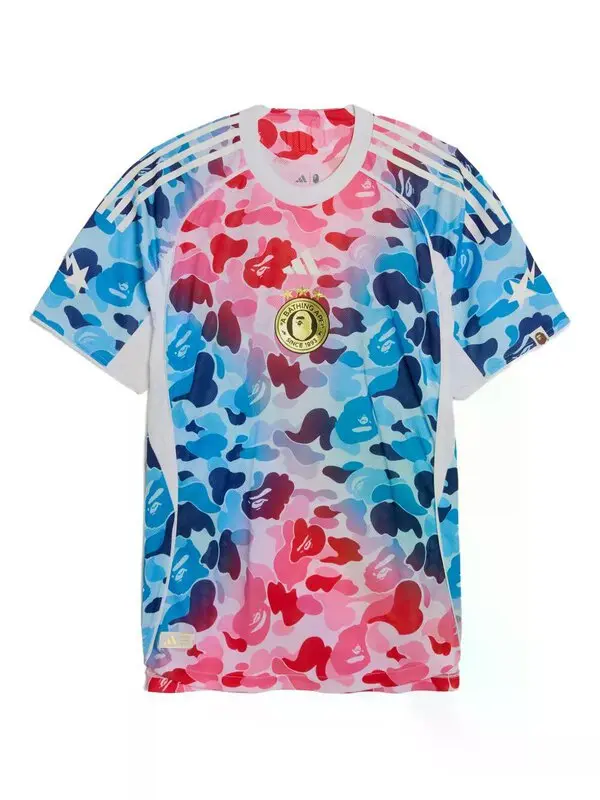 Adidas X Bape Three-stripe T-shirt