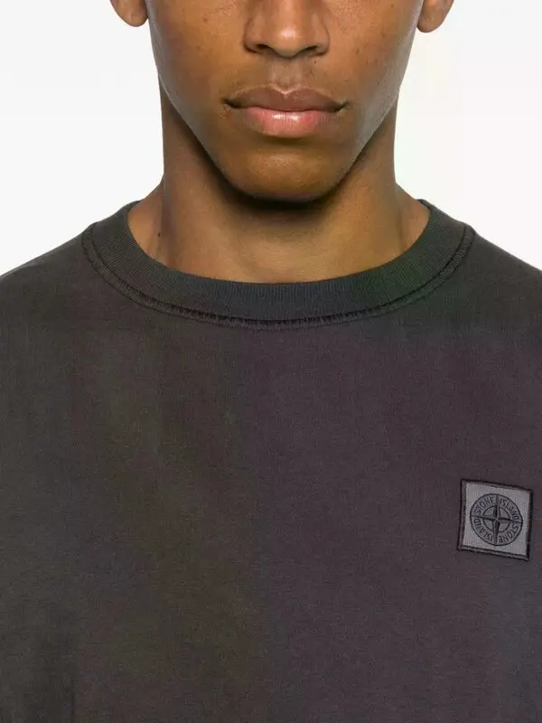 Stone Island Logo-patch T-shirt