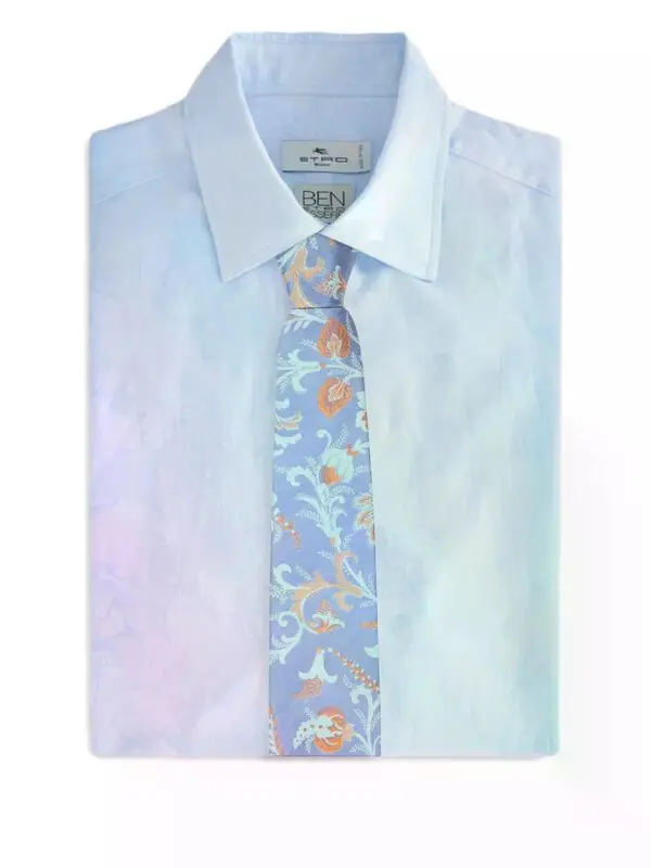 Etro Floral Jacquard Neck Tie