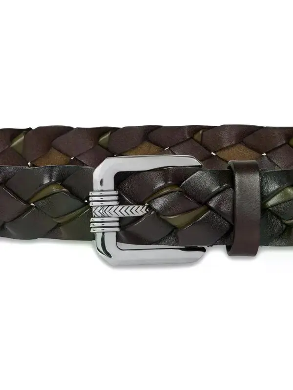 Etro Woven Leather Belt