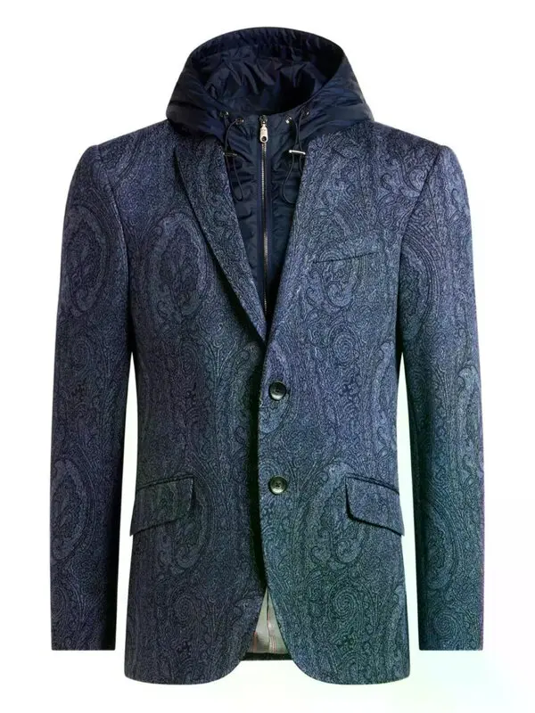 Etro Arnica Motif Jacquard Jacket