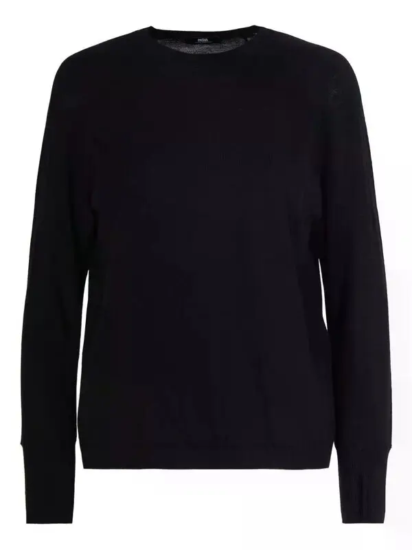 Alpha Studio Buttoned Merino Wool Sweater