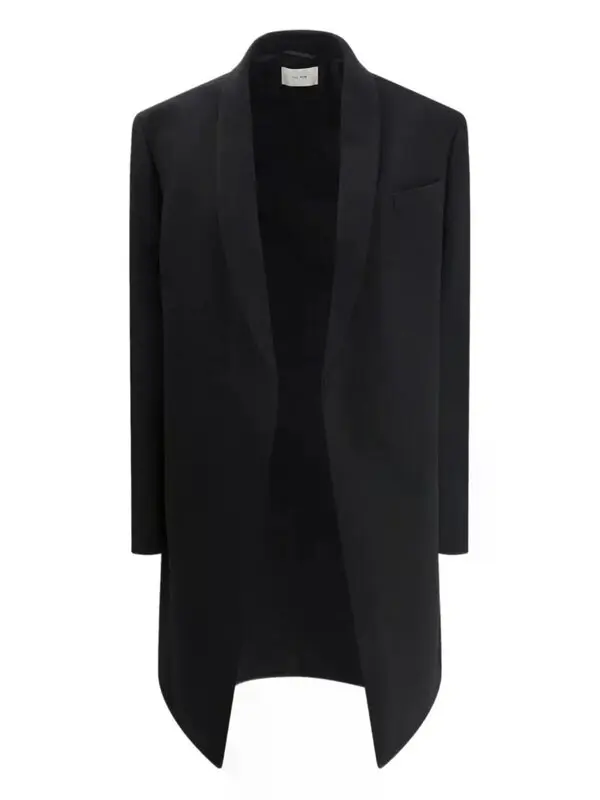 THE ROW Fedra Shawl-lapel Coat - Black