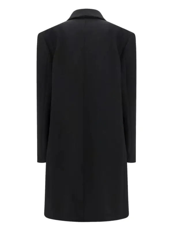 THE ROW Fedra Shawl-lapel Coat - Black