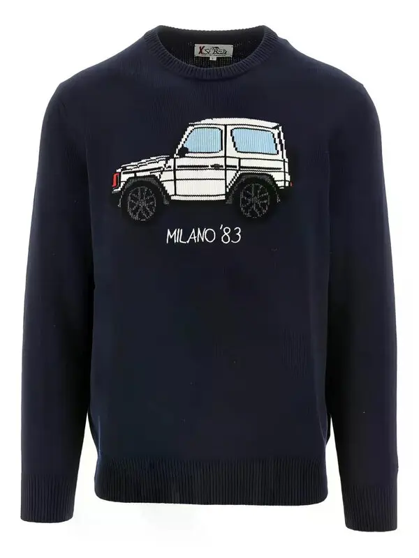 MC2 SAINT BARTH Car-embellishment Sweater