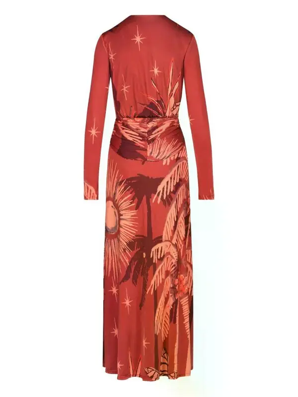 Johanna Ortiz Maxi Dress - Red