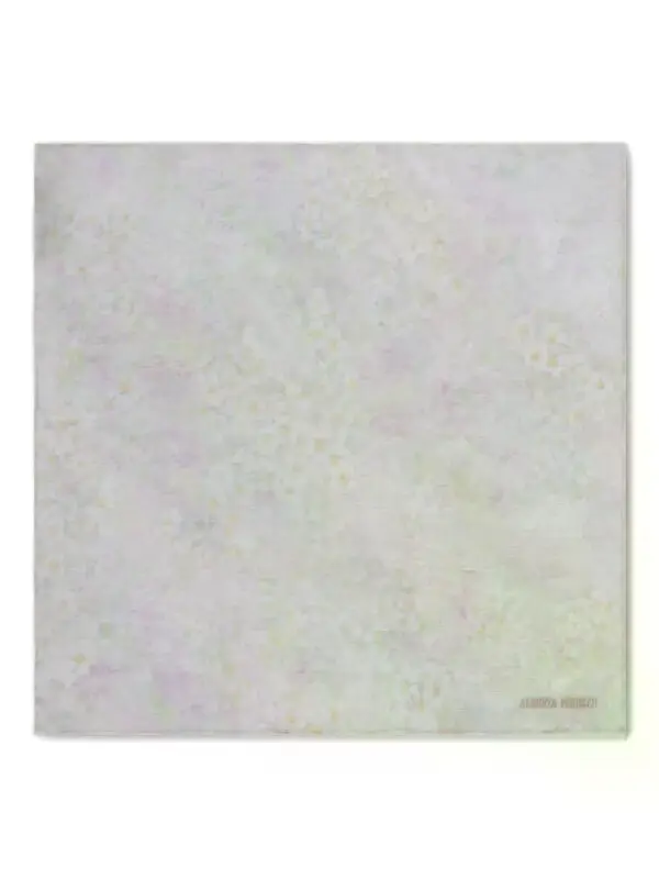 Alberta Ferretti Petal-print Scarf - Pink