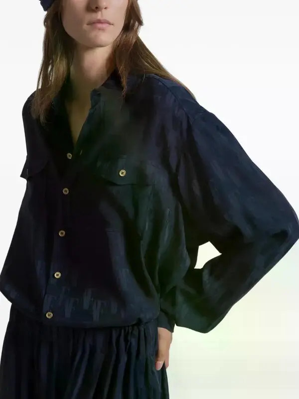 Alberta Ferretti Silk Shirt