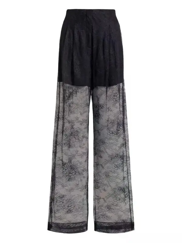 Alberta Ferretti Lace Trousers