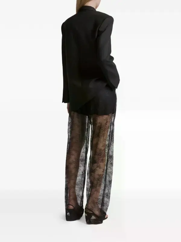 Alberta Ferretti Lace Trousers