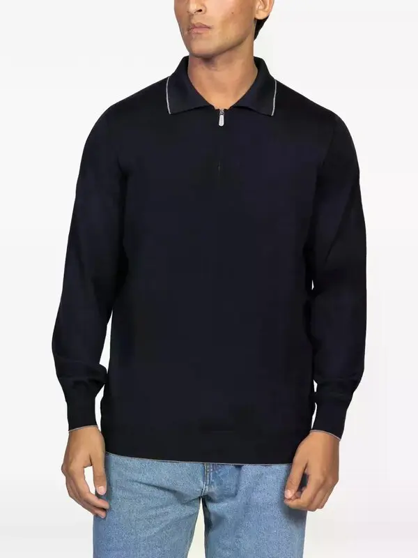 SVEVO Zip Trim Polo Shirt