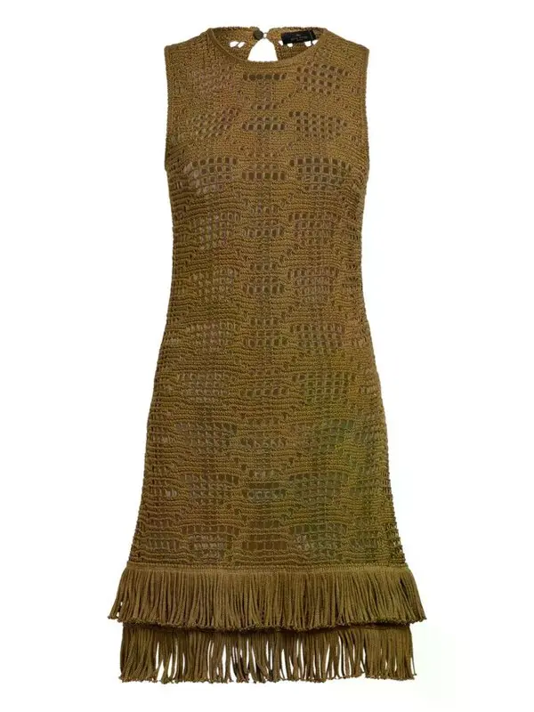 Etro Fringed Midi Dress