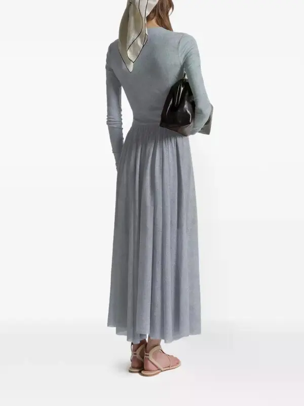 Alberta Ferretti Pleated Skirt