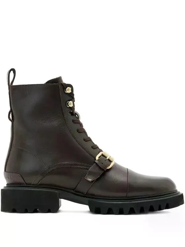 ALLSAINTS Buckle Lace-up Boots