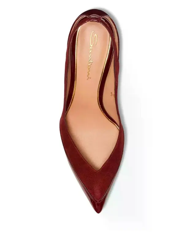 Santoni 85mm Cut-out Pumps