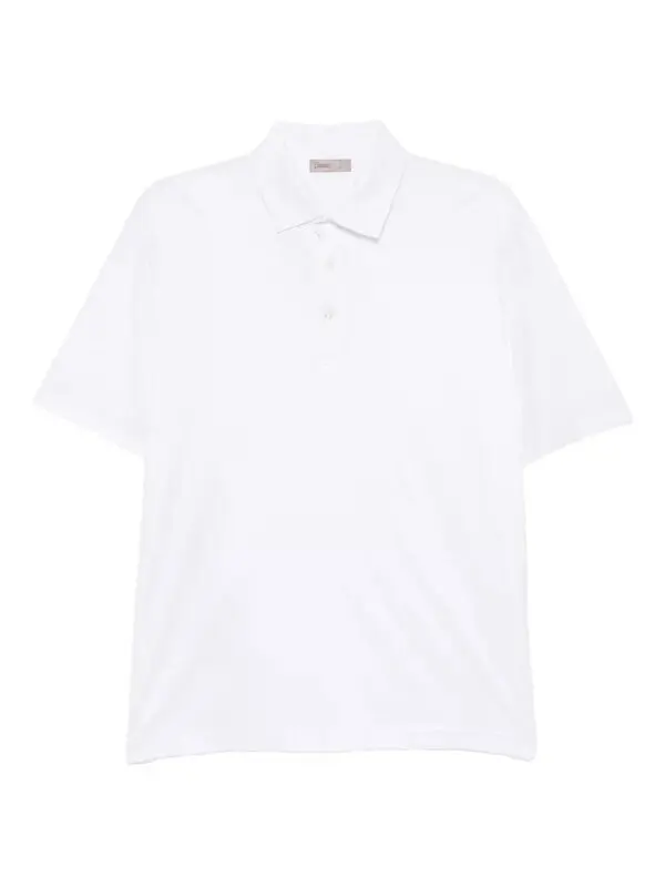 Herno Layered-sleeve Cotton Polo Shirt