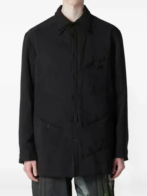 Yohji Yamamoto Collar-detail Shirt Jacket
