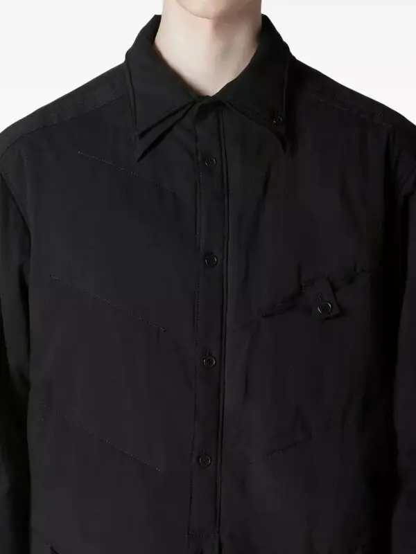 Yohji Yamamoto Collar-detail Shirt Jacket