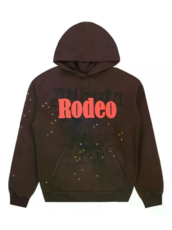 SP5DER Cactus Jack Days Before Rodeo Hoodie - Brown