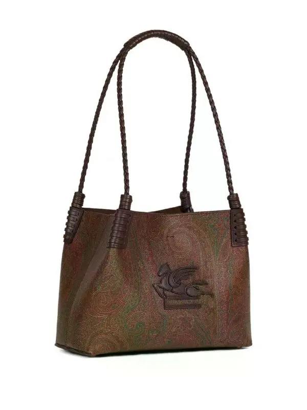 Etro Small Arnica Libra Tote Bag - Brown